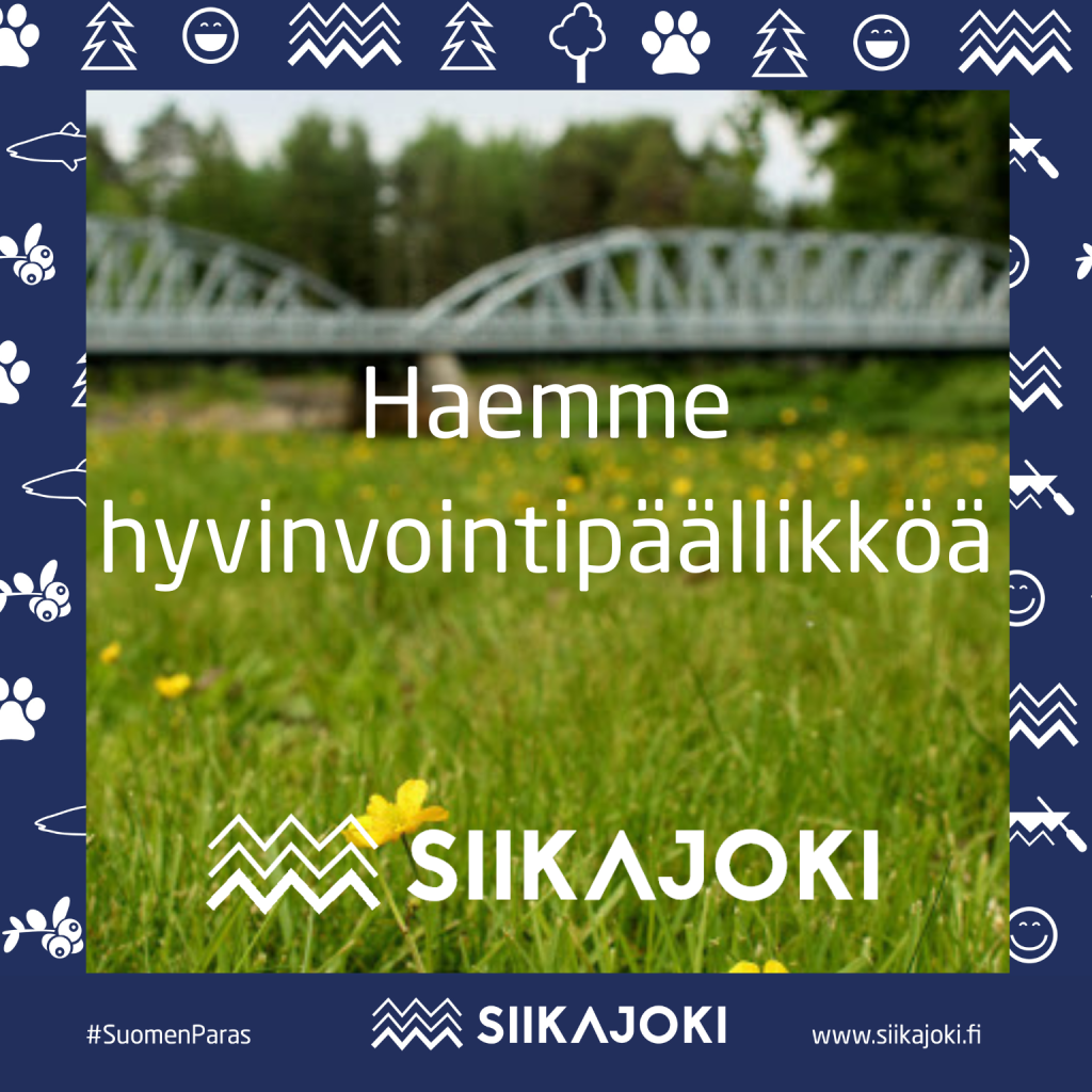 Avoin työpaikka: Hyvinvointipäällikkö | Siikajoki